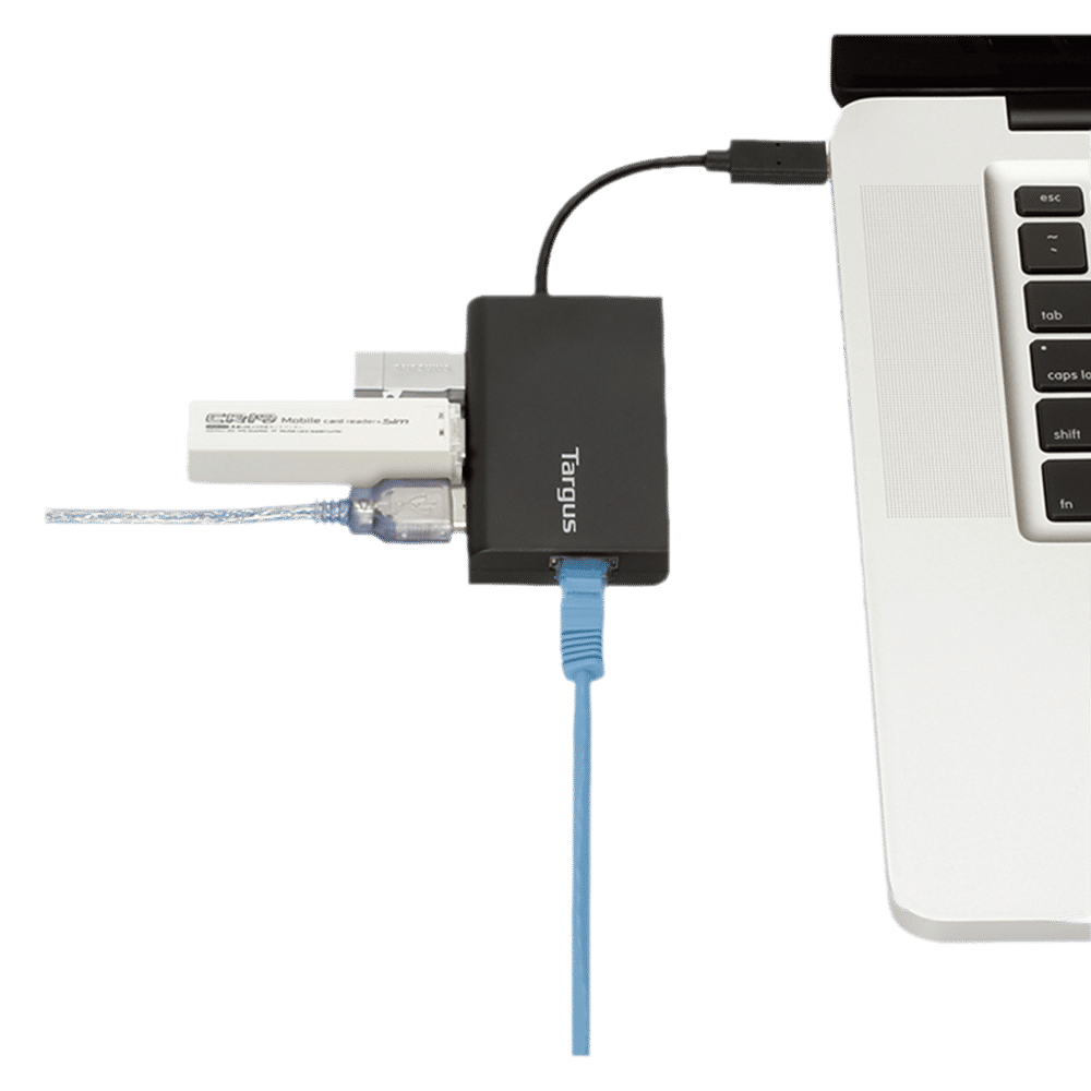 Buy Targus Usb Type C To Usb 30 Type A Rj45 Usb Hub Supports 4k2k